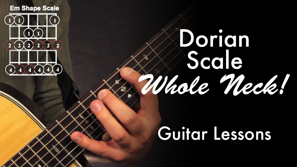 Horizontal Scale Intervals | 3rds • Garret's Guitar Lessons