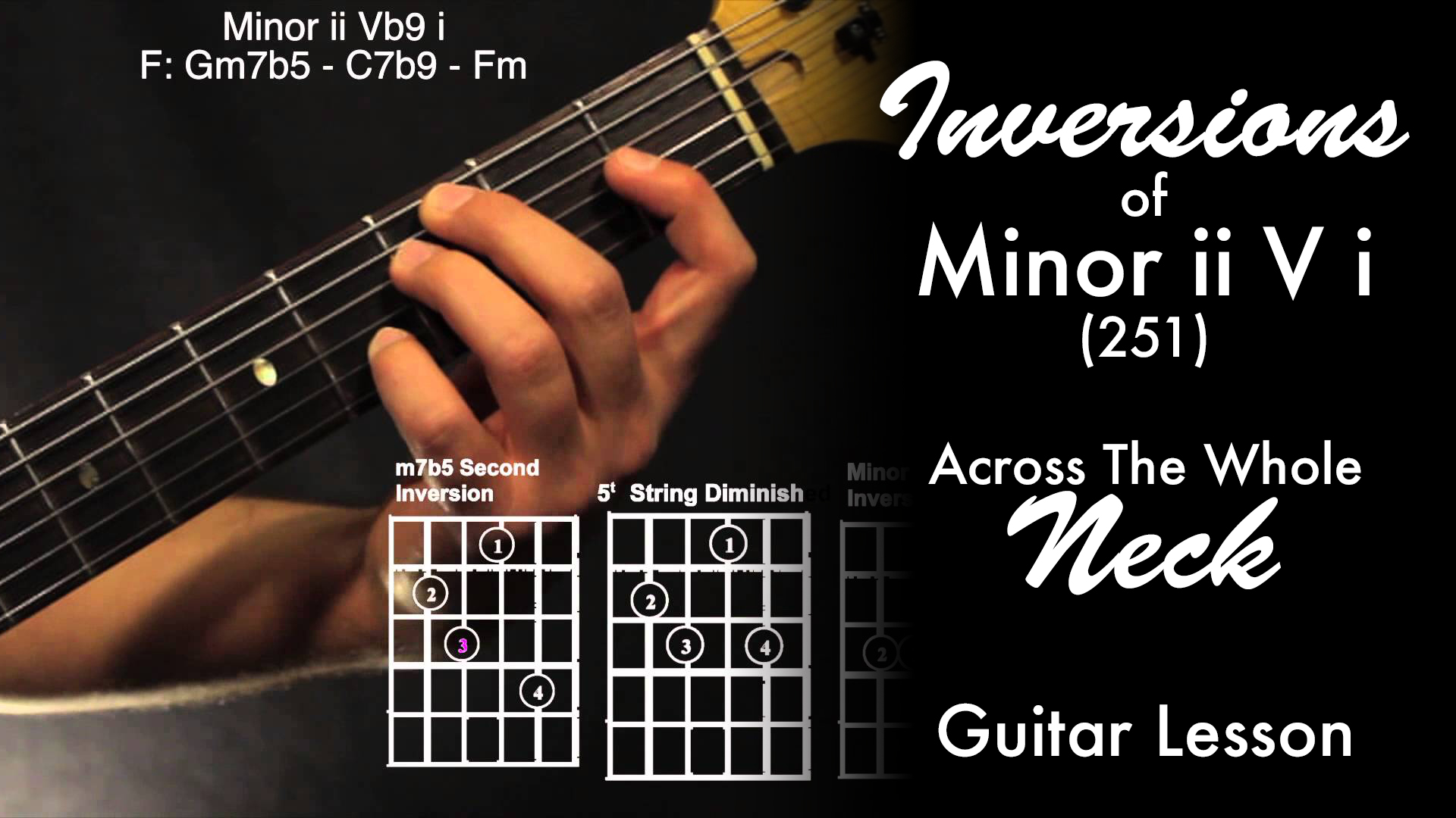 Harmonic Minor Scale (Whole Neck!) • Garret's Guitar Lessons