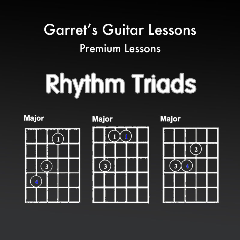 Rhythm Triads • Garret's Guitar Lessons