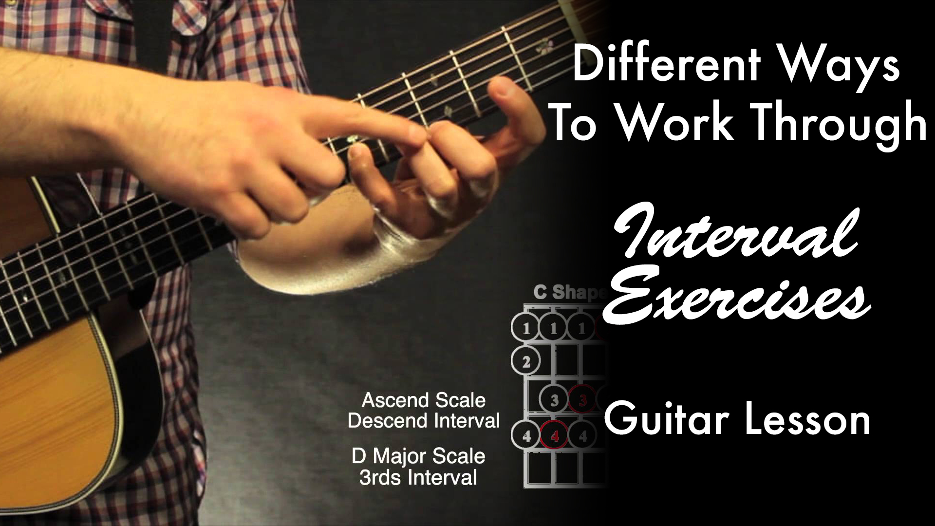 3 String Horizontal Pentatonic Scales • Garret's Guitar Lessons